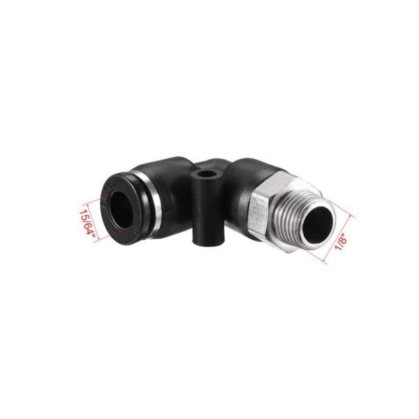Male Elbow Push Lock Fittings, 6mm, 1/4 In-1/8 In – THECNCSOURCE.COM