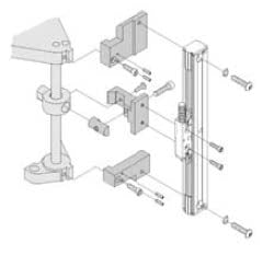 Acu-Rite - SENC 150 - Z (Quill) Axis - Bracket Kit - 689403-01 ...