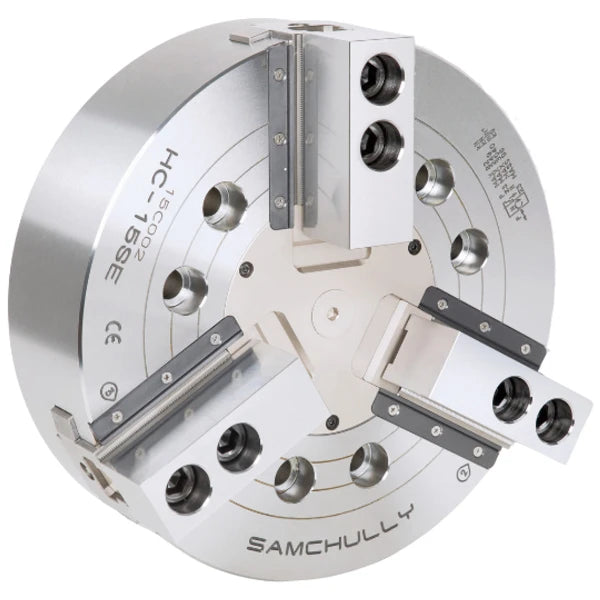 Samchully - 24", 3-Jaw, Closed Center Chuck, M30x3.5 - HC-24SE ...