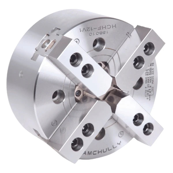 Samchully - 15", 4-Jaw, Open-Center Hydraulic Chuck | HCHF-15 ...