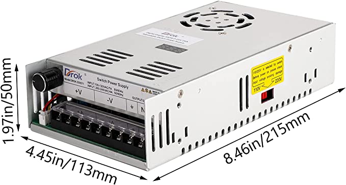 Power Supply - DROK-200571 – THECNCSOURCE.COM