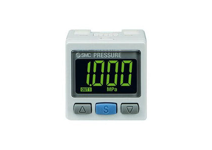 SMC - Digital Pressure Gauge - 1 Screen / 1 Output - Analog ...