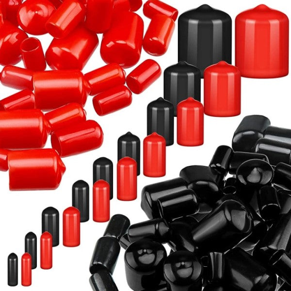 156 Pcs, 9 Sizes, Rubber End Caps Screw Protector Caps – THECNCSOURCE.COM